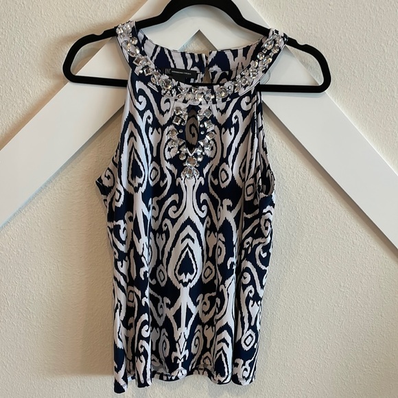 INC International Concepts | Tops | Inc Halter Top With Bling | Poshmark